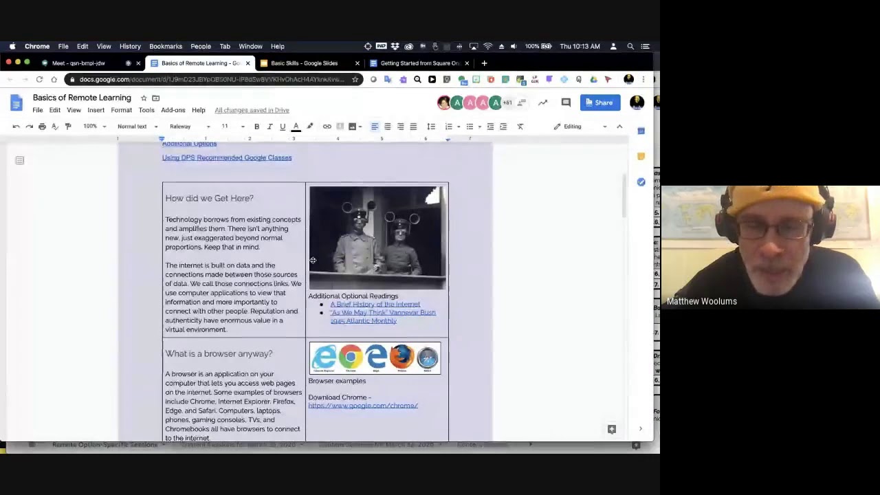 Basic Skills for Remote Learning - 3/26/2020 - YouTube