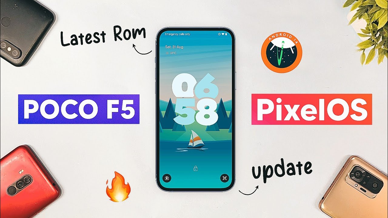 POCO F5 Rom - Latest PixelOS Android 14 Update - YouTube