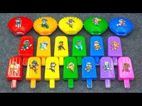Paw Patrol Clay Suprise Time! Satisfying ASMR with  Skye, Ryder, Chase, Marshall & Friends!