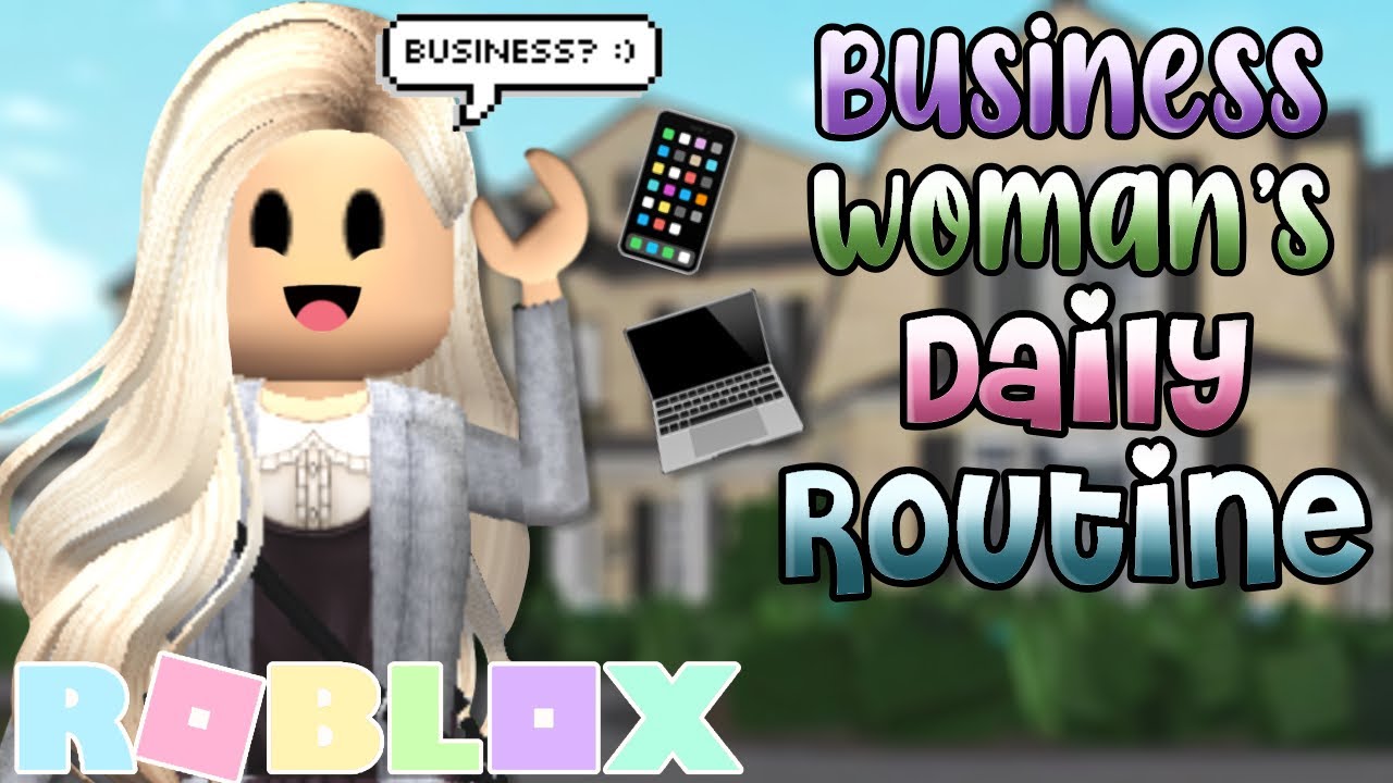 Business Woman’s Daily Routine ( Roblox Bloxburg Roleplay ) - YouTube