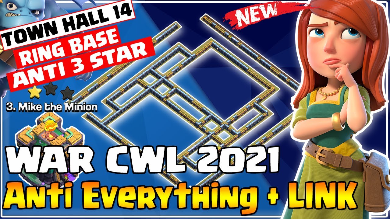 New Ring Base Th14 - Th14 Only 2 Star CWL War Base 2021 | Th14 Base ...