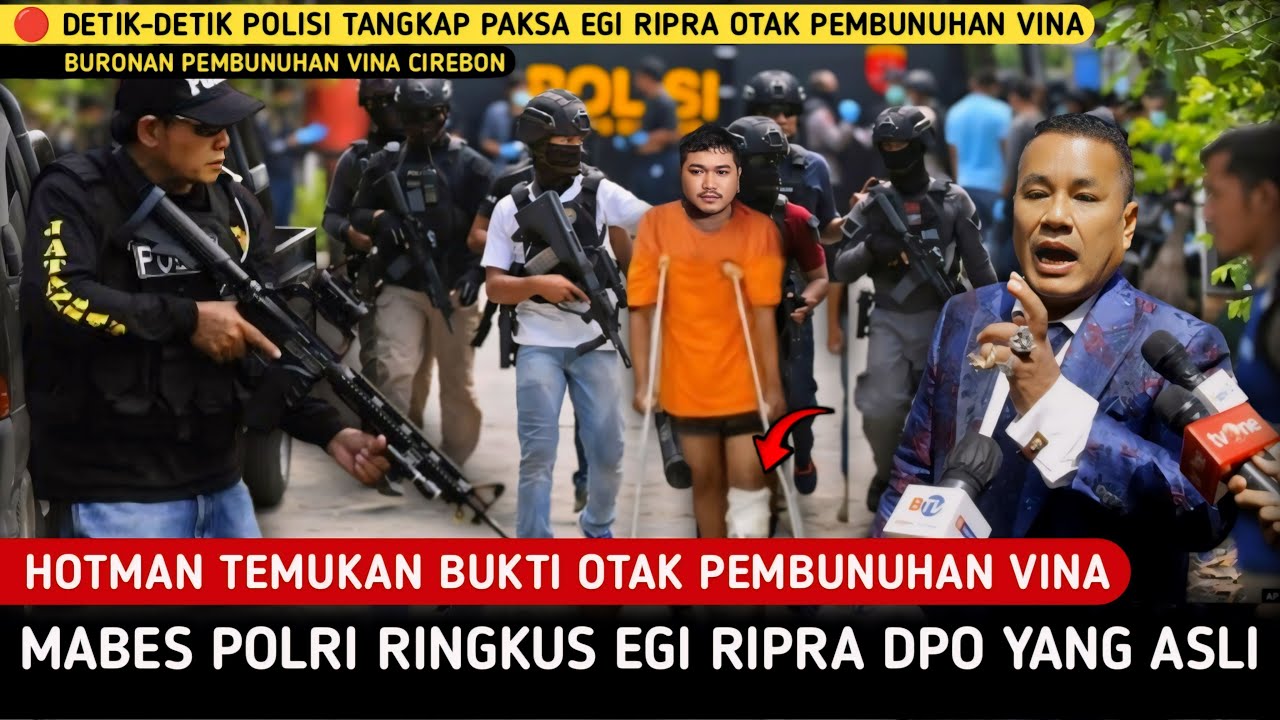 Viral - Detik-detik Mabes Polri Ringkus Paksa Egi Ripra Terbukti DPO ...