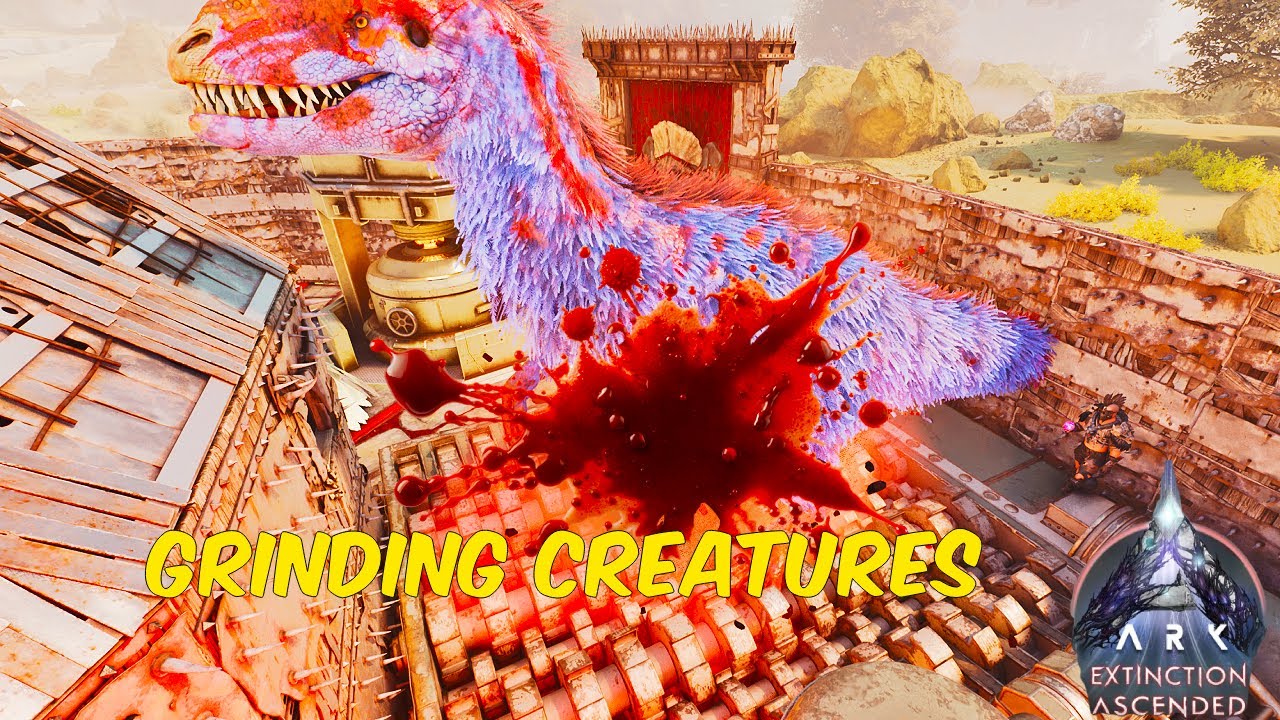 Grinding Down Dinos To Make Kibble - Ark Survival Ascended PS5 Part 13 ...