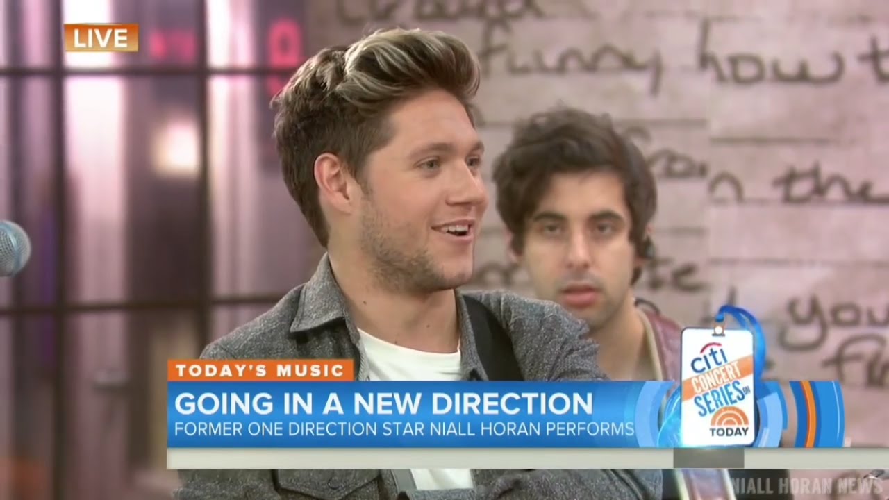 Niall Horan - Today Show Interview - YouTube