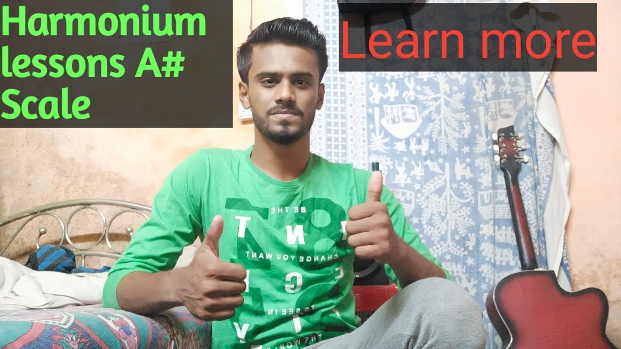 Harmonium lessons Learn A# Scale || Step By Step - YouTube