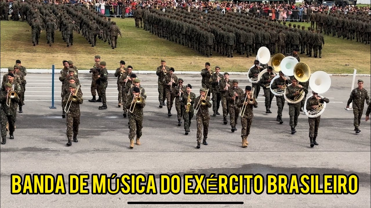 APRESENTAÇÃO DA BANDA DE MÚSICA DO EXÉRCITO NO CAMPO DE PARADA ...