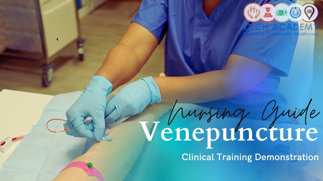 Academy Skills Lab | Venepuncture Demonstration - YouTube