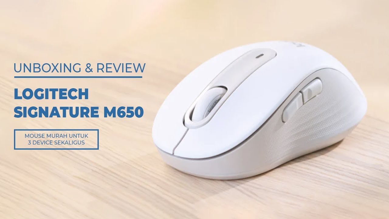 Mouse Murah Paling Worth It | Logitech Signature M650 - YouTube