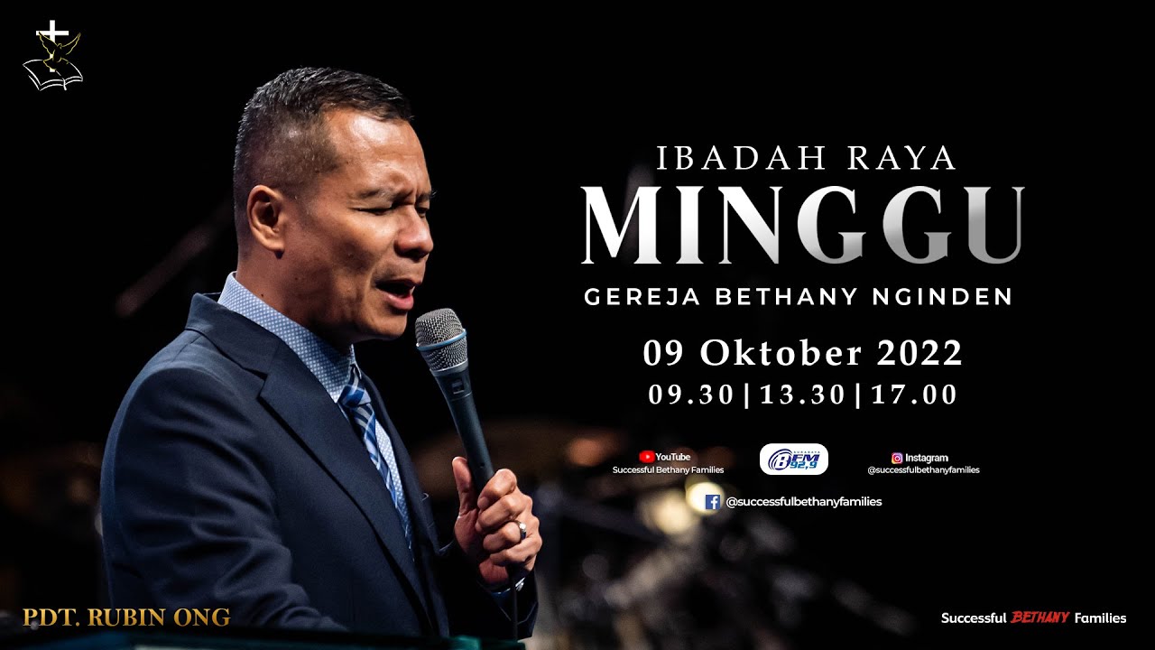 Ibadah Raya 3 - Gereja Bethany Nginden - Pdt. Rubin Ong - YouTube