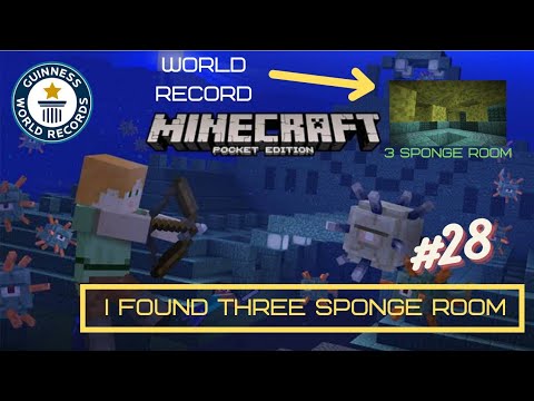 I Found Three Sponge Room in Ocean Monument |Minecraft Gameplay#28 ...