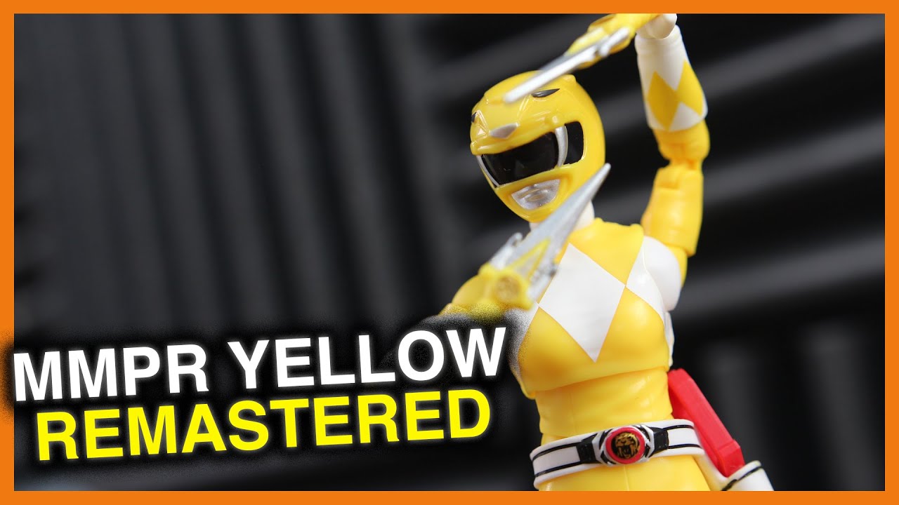 Remastered MMPR Yellow Ranger Lightning Collection Review - YouTube