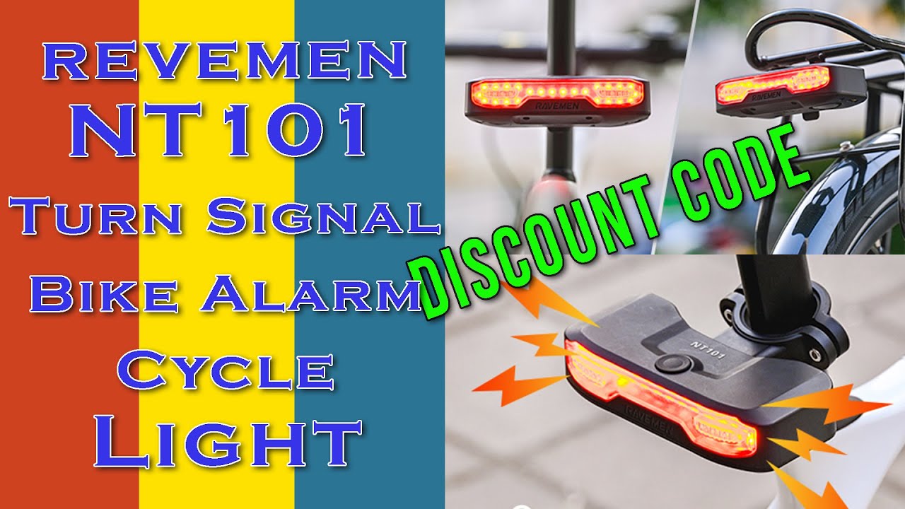 Ravemen NT101 Rear City Riding Light, Turn Signal Cycle LED - YouTube