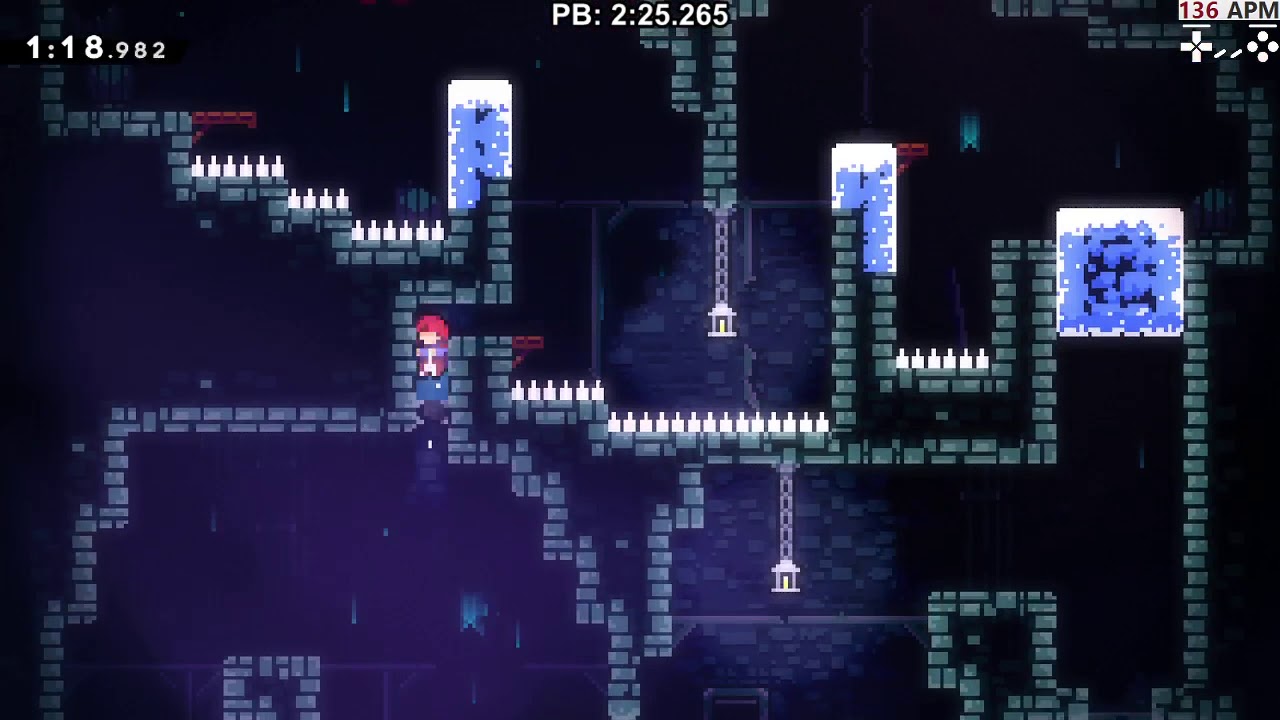 Celeste - Chapter 2A Any% Speedrun in 2:13.059 - YouTube