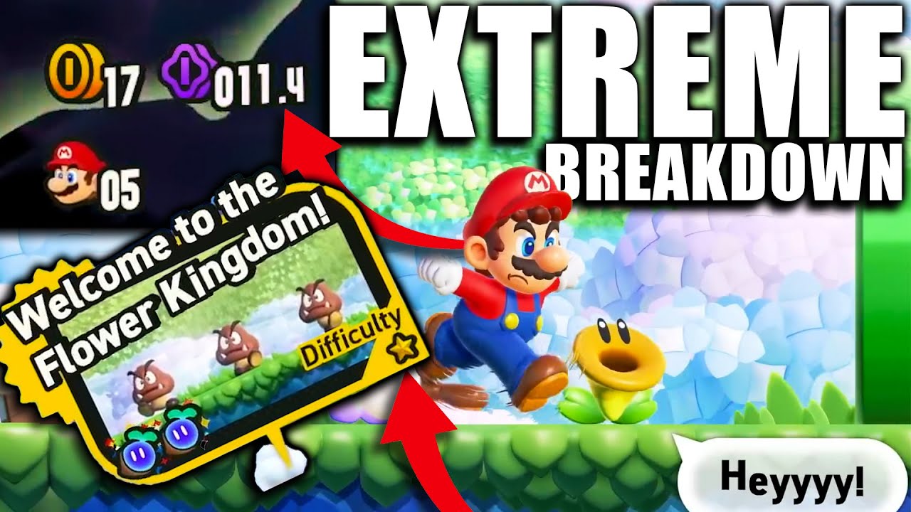 EXTREME Super Mario Bros Wonder Breakdown! - YouTube