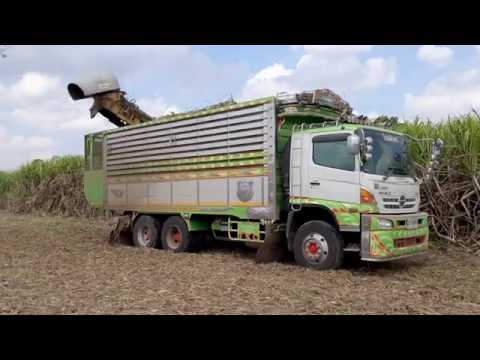 รถตัดอ้อย ซีรี่ 500 380hp เจอ AUSTOFT 7000 วางเครื่อง cat 320 hp ...