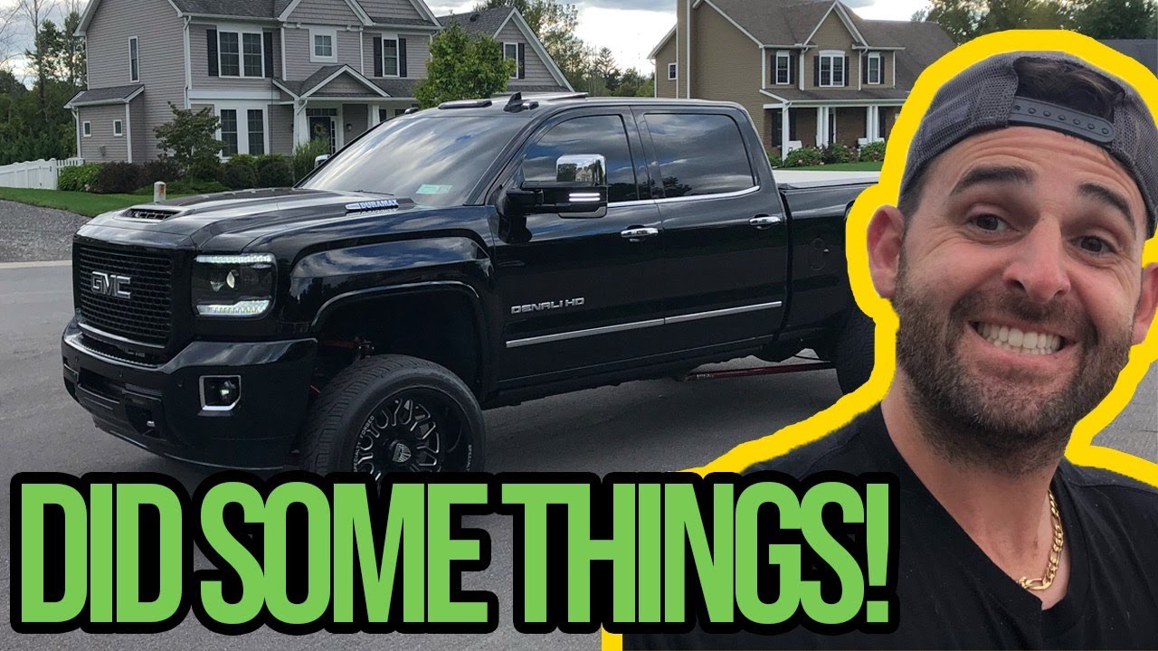 The FIRST look of my REVAMPED L5P Denali...PAINTED MATCH! - YouTube