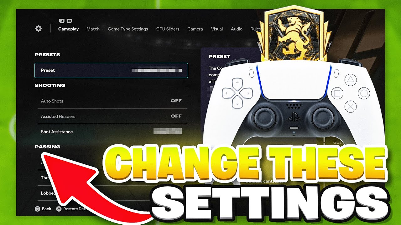 This Setting is MAKING YOU LOSE! - FC26 Best Controller & Camera ...