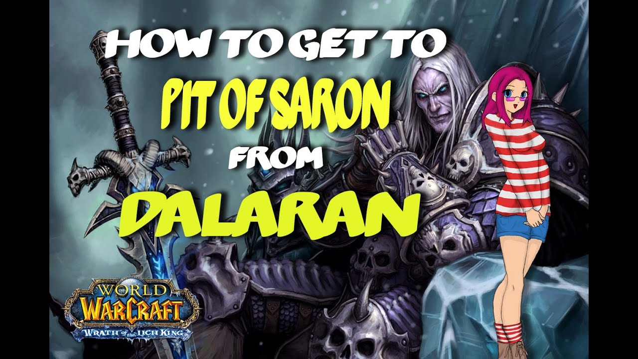 How To Get To Pit of Saron Instance Location In WoW - World of Warcraft ...
