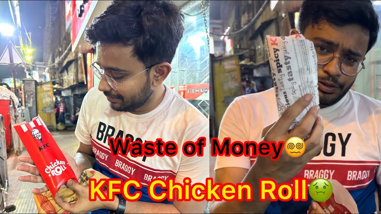KFC Made Chicken Roll🤮|| Another Blunder by @kfc - YouTube