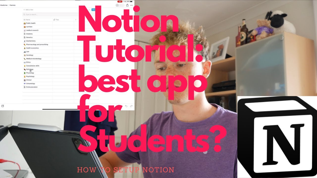BEST APP FOR STUDENTS: How to use NOTION | MEDICAL STUDENT UEA - YouTube