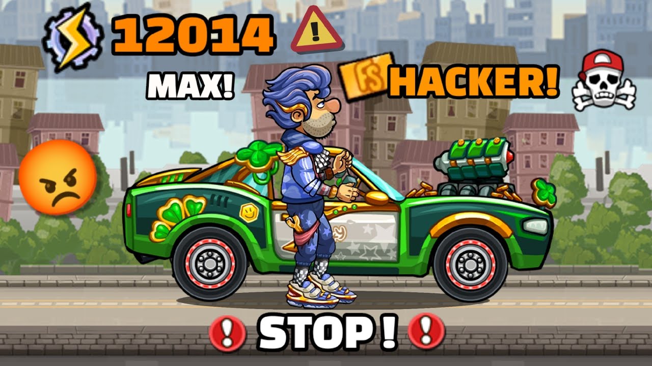 MAX GARAGE POWER 😡 HACKER BEAT ME AGAIN IN HCR2 😭 | Hill Climb Racing 2 ...