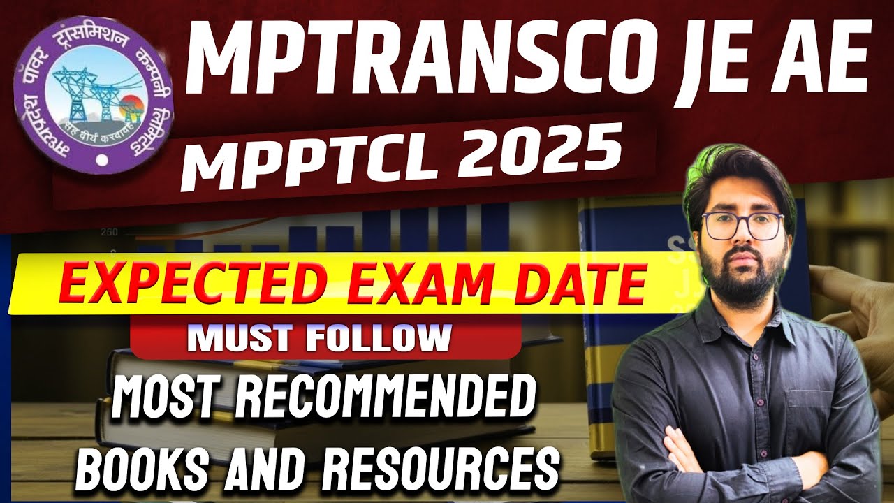 MPTRANSCO JE AE 2025 | MOST RECOMMENDED BOOKS & resources for selection ...