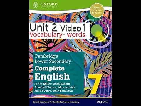 complete english for cambridge secondary Unit 2 - YouTube