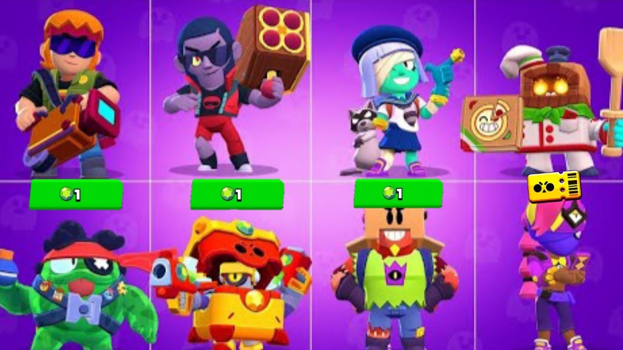 Brawl Stars Ghost Station Update BUSTER and All new skins WINNING and ...