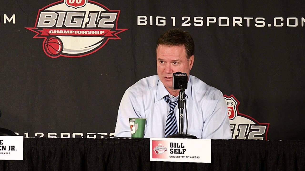 Kansas coach Bill Self talks about defeating Oklahoma State in overtime ...