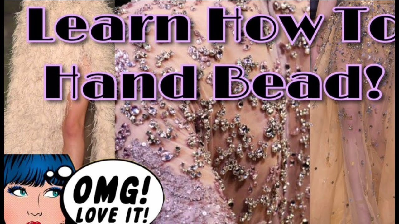 LEARN HOW TO HAND BEAD! - Easy & Simple - YouTube
