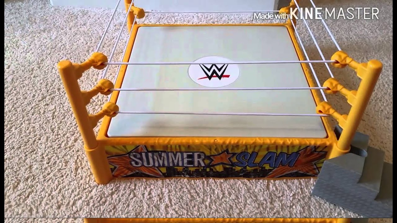 YELLOW Summerslam ring?!? - YouTube