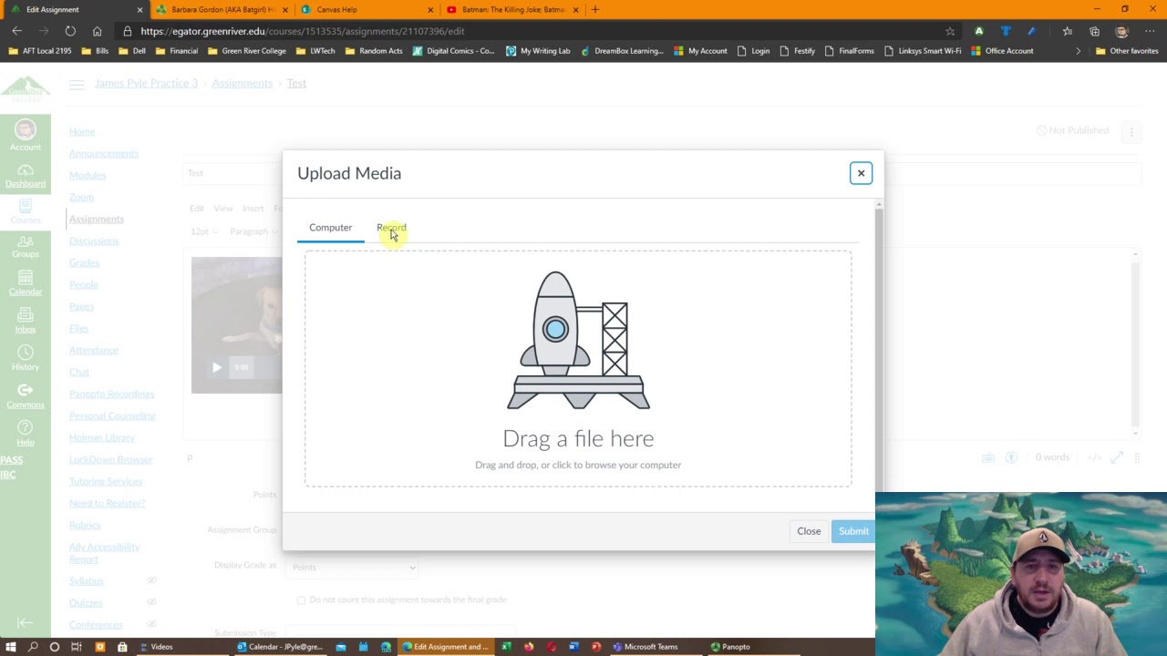 New Rich Content Editor in Canvas: Inserting Videos - YouTube