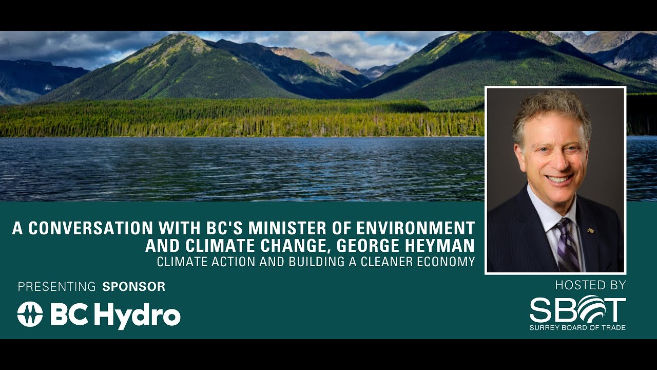 State of BC's Climate Change and Environment Strategy - A Conversation ...