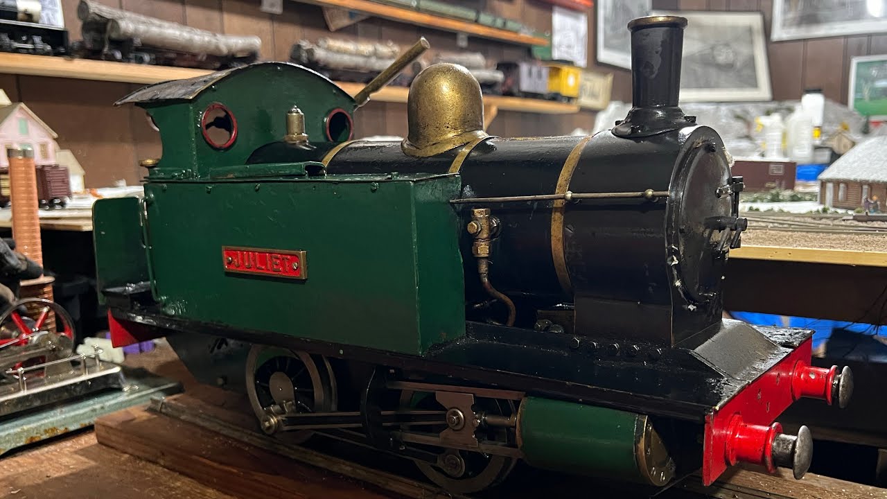 Last steam of the year on the LBSC Juliet. - YouTube
