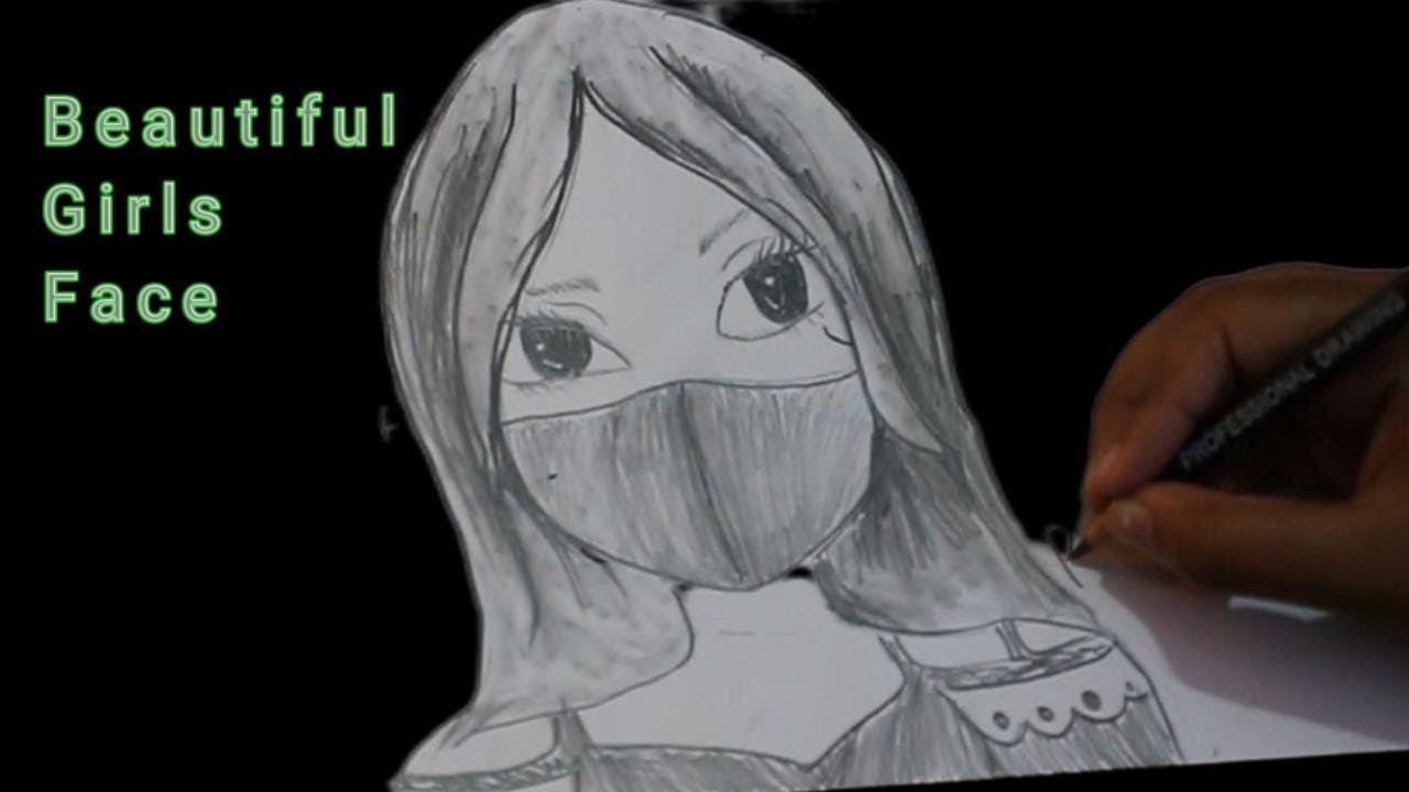 How to Draw a Beautiful Girls Face | Easy Step-by-Step Tutorial for ...