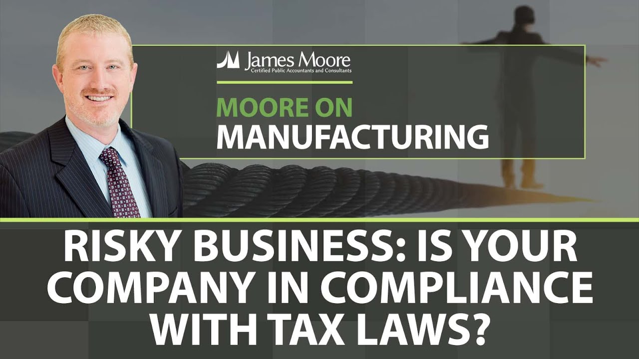 Manufacturing CPAs & Accountants | James Moore