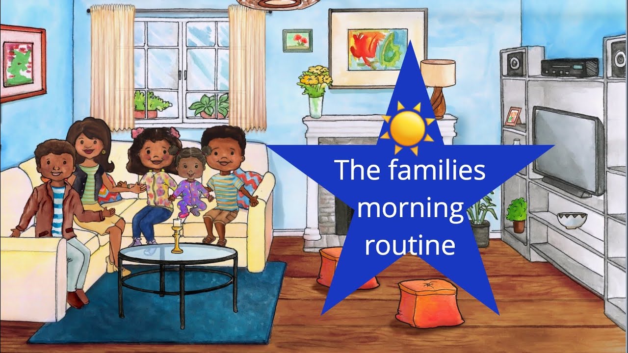 The families morning routine my playhome app - YouTube