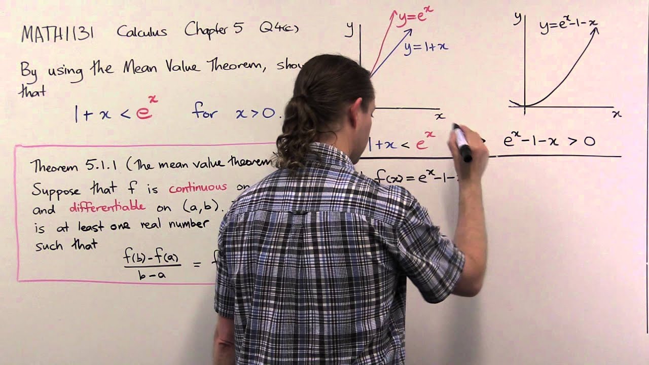 MATH1131 Calculus Chapter 5 Q4(c) - YouTube