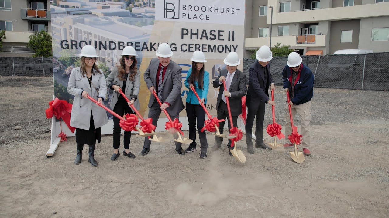 Brookhurst Place Breaks Ground for Phase II in Garden Grove - YouTube