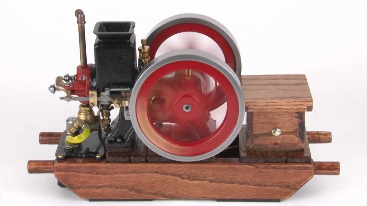 Olds Hit and Miss Working Mode Engine 1/4 Scale Hit & Miss - YouTube