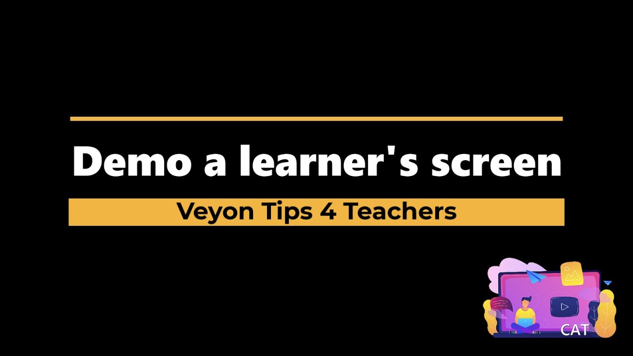 How to demo one learner's screen to the class in Veyon - YouTube