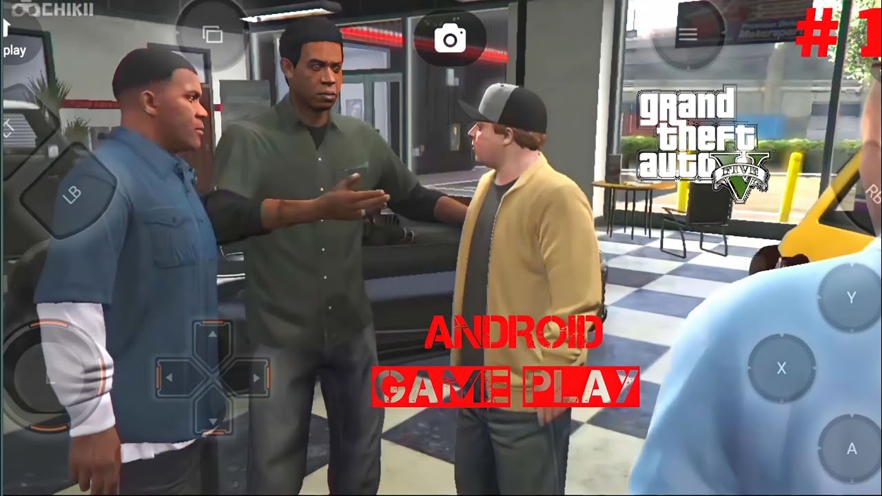 GTA 5 Android Game play smooth part #1 - YouTube