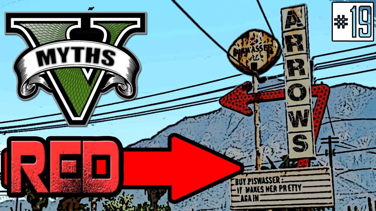 GTA 5 | Myths & Legends | Myth #19 | Red Arrows (PART 1) - YouTube