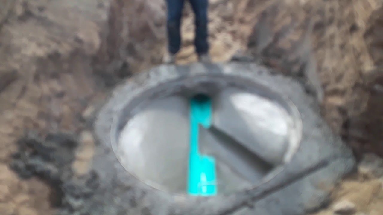 How to do a sewer manhole - YouTube