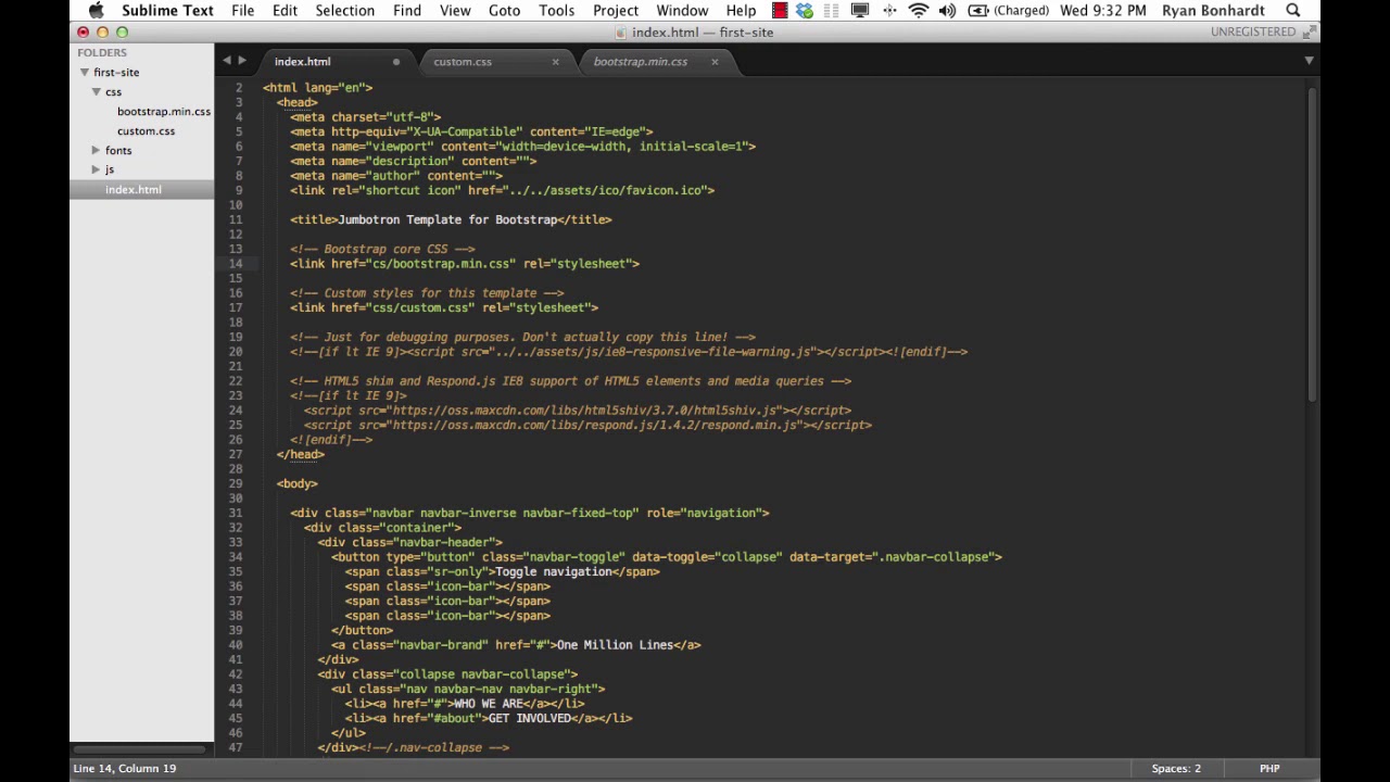 Build Your First Website in 1 Week with HTML5 and CSS3 PArt 7 - YouTube