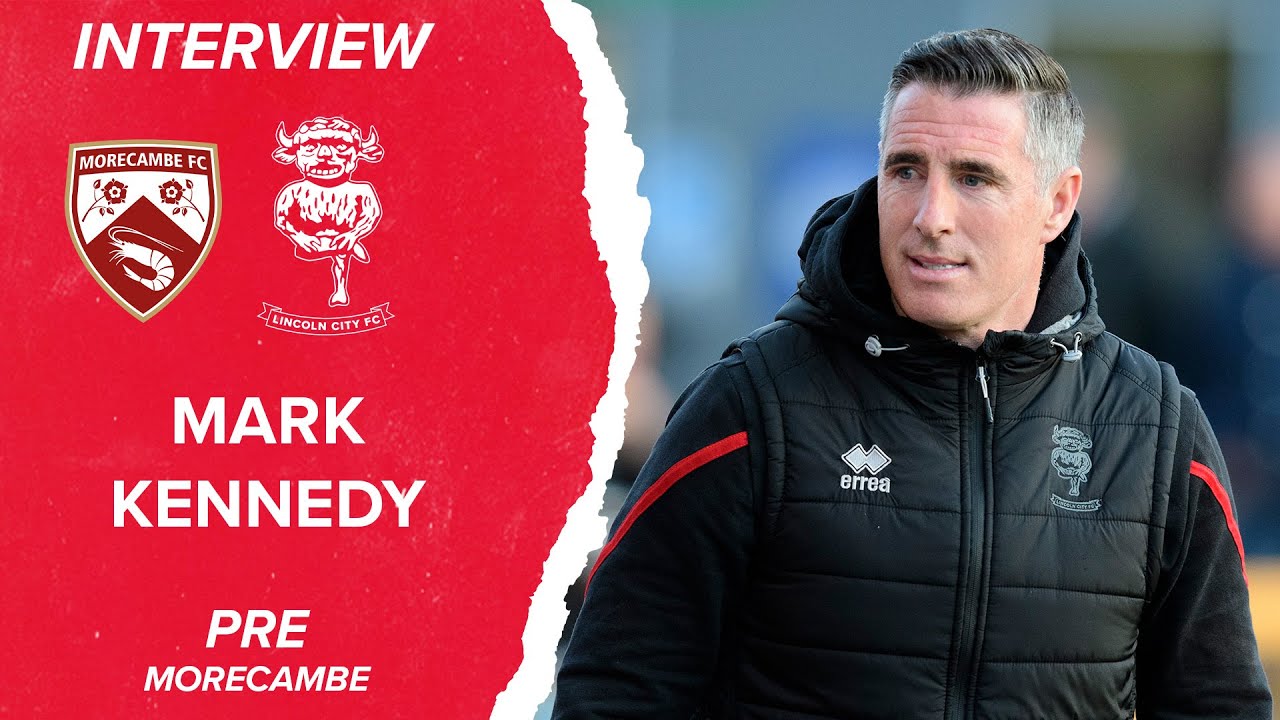 Mark Kennedy pre Morecambe - YouTube