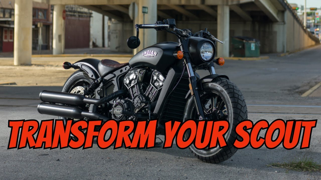 Top 7 Upgrades / Mods Every Scout Bobber Needs - Indian Scout Bobber ...
