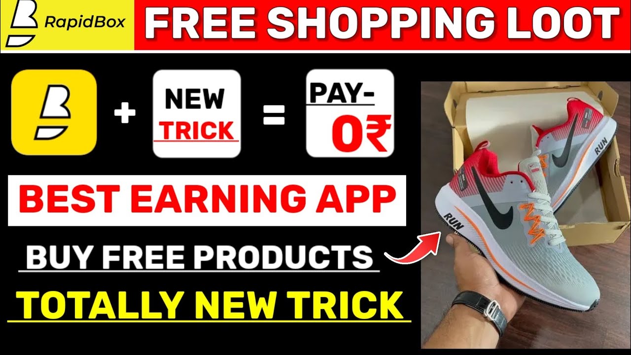 Rapid box app review | new earning app today | rapid box shoes | new ...