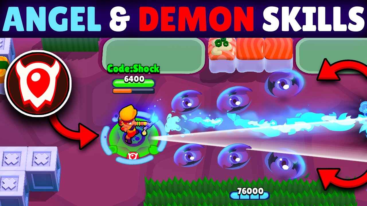 Will Amber Shoot Infinite Demonic Projectiles!?| Brawl Stars # ...
