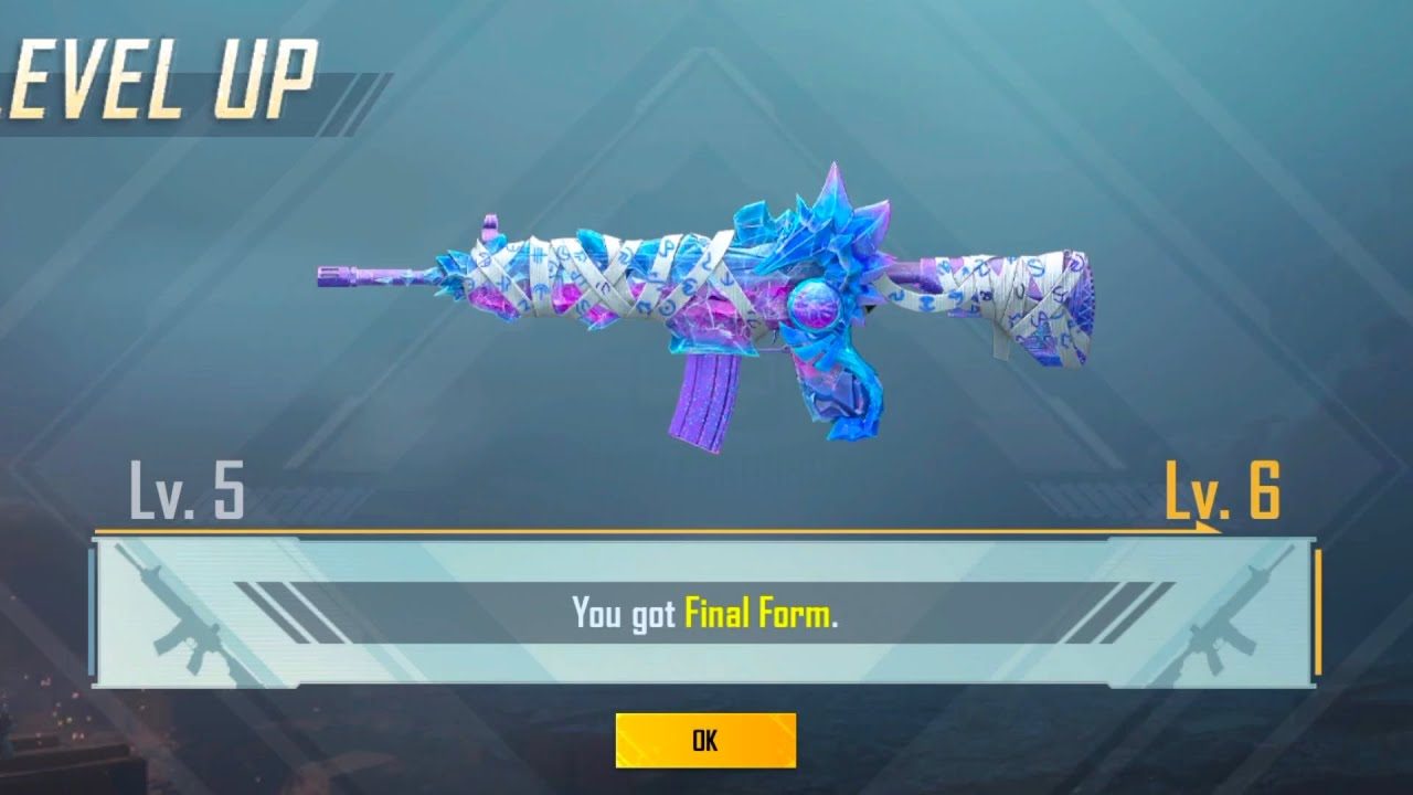 🔴 SEALED NETHER M416 (MUMMY M416) ||LEVEL 6 (FINAL FORM) || BGMI ...